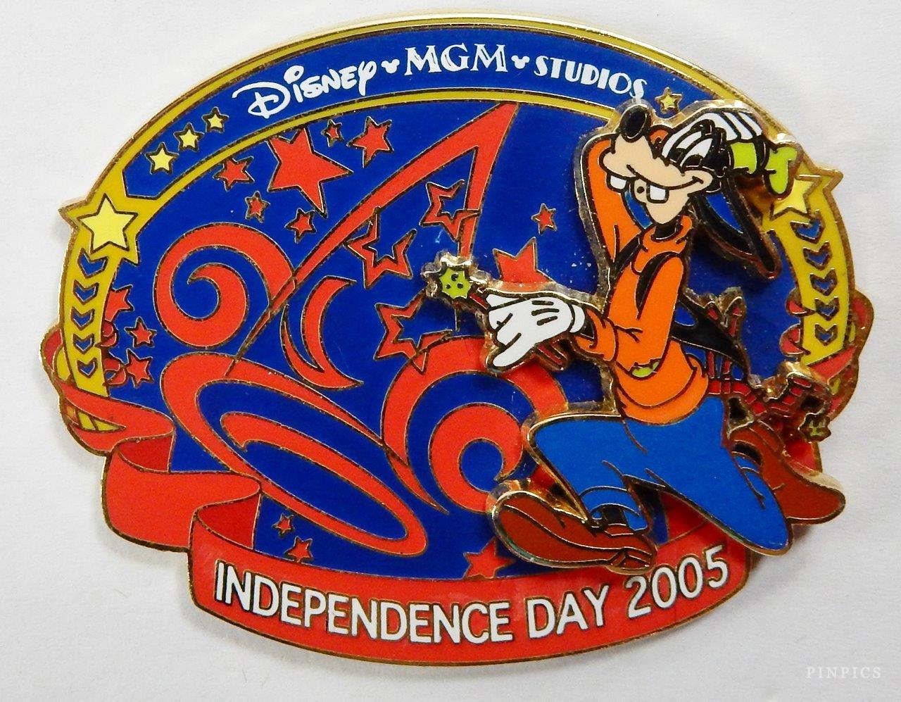 PP39527 - WDW - Goofy - Independence Day 2005 - MGM Studios - PinPics