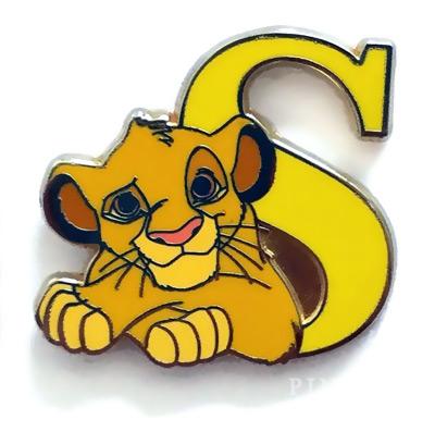 PP39626 - JDS - Simba - S - Initial Letters - Lucky Draw - PinPics