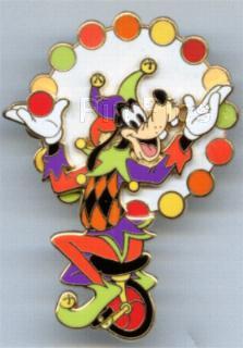 PP39310 - Jester Goofy - Juggling - Spinner - PinPics