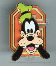 PP40265 - Block Letters - Goofy 'G' - PinPics