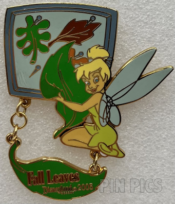 PP41308 - DLR - Tinker Bell - Fall Leaves Disneyland 2005 - PinPics
