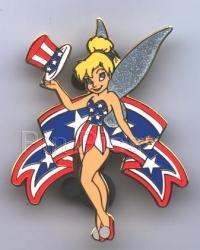 PP41085 - Disney Auctions - Tinker Bell - Patriotic - Flag - PinPics