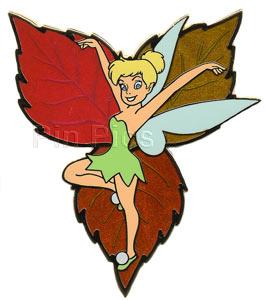 PP41437 - Disney Auctions - Tinker Bell Autumn Leaves Jumbo - PinPics