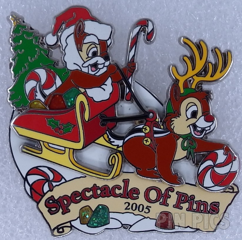 PP42368 - WDW - Chip and Dale - Reindeer Christmas Sleigh - Spectacle ...
