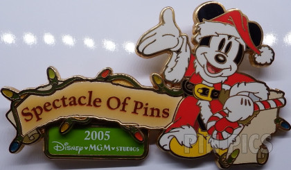 PP42360 - WDW - Mickey Mouse - Santa - Logo - Spectacle of Pins 2005 ...