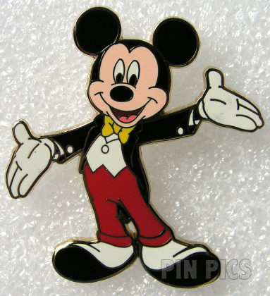 PP43627 - Mickey Mouse - Movie Star - Tuxedo - Arms Outstretched - PinPics