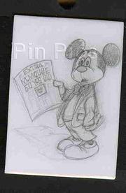 PP43313 - WDI - Mickey Mouse - 50th Sketch - John Hench - PinPics