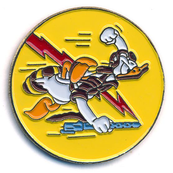 PP43877 - Donald Duck 438th Fighter Squadron - PinPics
