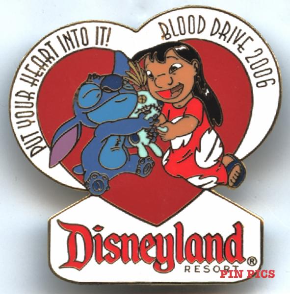 PP43943 - DLR - Cast Blood Drive 2006 - Lilo and Stitch - PinPics