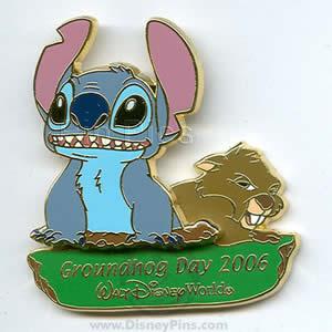 PP44678 - WDW - Groundhog Day 2006 - Stitch - PinPics