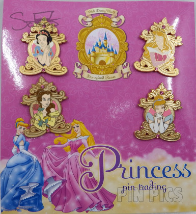 PP45637 - Princess - Pin Trading Pin Booster Set - PinPics