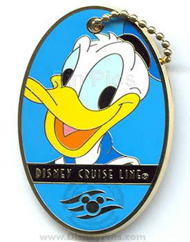 PP46087 - DCL - Donald Duck - Luggage Tag - PinPics