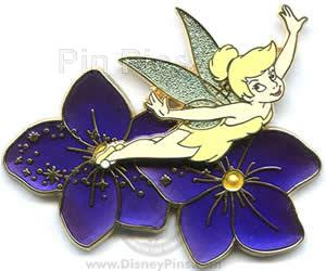 PP46466 - WDW - Tinker Bell's Garden Collection - Blue Flowers - PinPics
