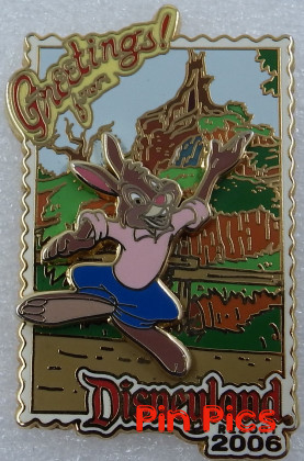 PP46880 - DLR - Brer Rabbit - Greetings From Disneyland Resort - PinPics