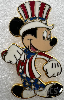 PP46923 - Mickey - Uncle Sam Americana - Patriotic - PinPics