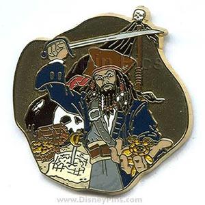 PP47098 - DLR - Pirates of the Caribbean 'Legend of the Golden Pins ...