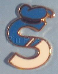 PP47428 - DLR - Attraction Letters - 16 Pin Framed Set ('S'/Donald Duck ...