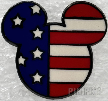 PP48394 - WDW - Mickey Head - Executive Event - Patriotic Flag Icon ...