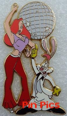 PP48236 - DA - Roger and Jessica Rabbit - Disco Dancing - PinPics