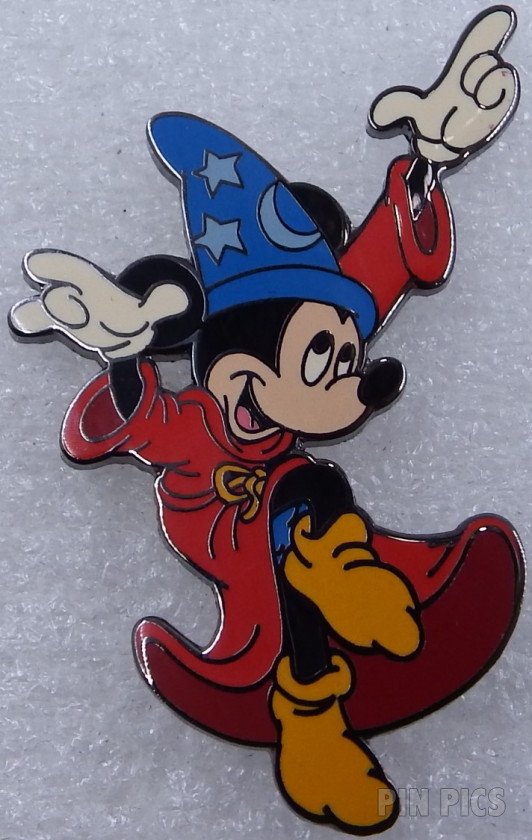 PP49044 - WDI - Mickey Dancing Hands Up - Sorcerer's Apprentice - PinPics