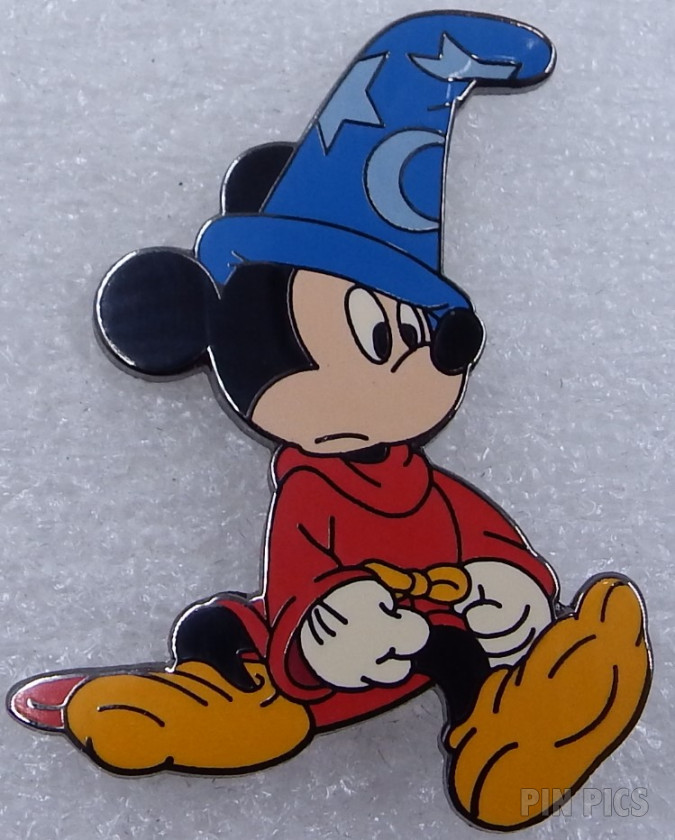 PP49042 - WDI - Mickey Confused - Sorcerer's Apprentice - PinPics