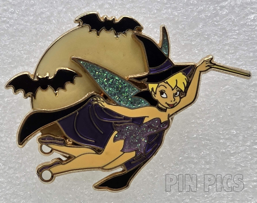 PP48635 - Tinker Bell - Flying Halloween Witch - PinPics