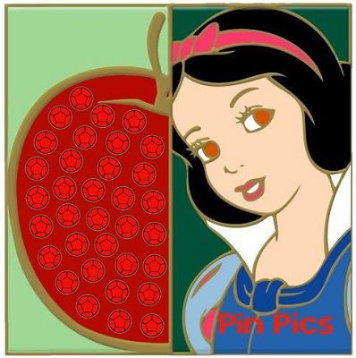 PP48796 - DS - Snow White - Apple - Pave - Icon - PinPics