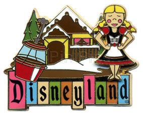 PP48658 - DLR - Disneyland Retro Collection - Skyway - PinPics