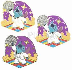 PP49492 - DA - Stitch as Disco Mickey Mouse - 3 Pin Set - Artist Proofs ...