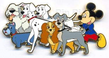 PP49619 - DS - Mickey, Max, Pongo, Perdita, Jock, Lady and Tramp ...