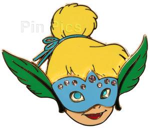 PP52464 - DS - TInker Bell - Peter Pan - Mardi Gras - Mask - PinPics