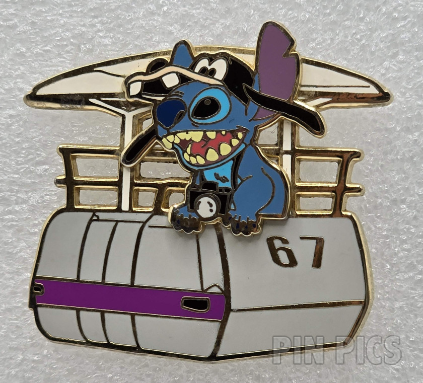 PP53448 - WDI - Stitch in Tomorrowland Attractions - People Mover - PinPics