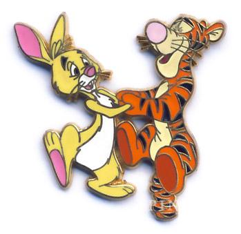 PP52871 - Rabbit and Tigger - Pooh and Friends - Booster - PinPics