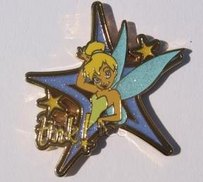 PP53363 - Tinker Bell Pin Trading Lanyard Set Revised (Left) - PinPics