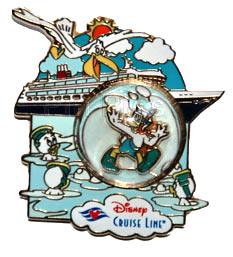 PP54277 - DCL - Donald Duck and Nephews Snorkeling - PinPics