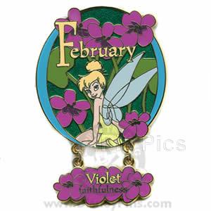 PP55231 - DLR - Tinker Bell Flower Collection 2007 - February - Violet ...