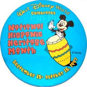 PP55264 - WDW - National Hispanic Heritage Month (Mickey Mouse) - PinPics