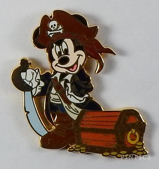 PP55644 - WDW - Mickey - Treasure Chest - Pirates of the Caribbean Tin ...