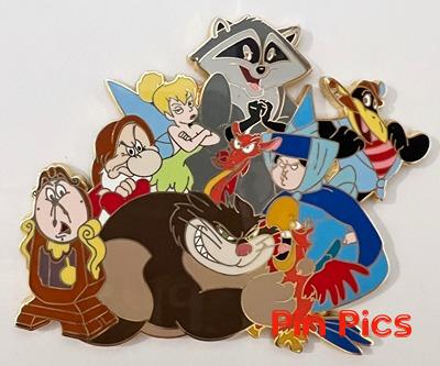 PP56931 - DS - Cogworth, Grumpy, Tinker Bell, Meeko, Lucifer, Mushu ...