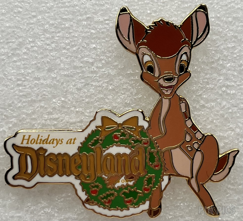 PP57760 - DLR - Happy Holiday's - Bambi - Travel Agent Premium Pin ...