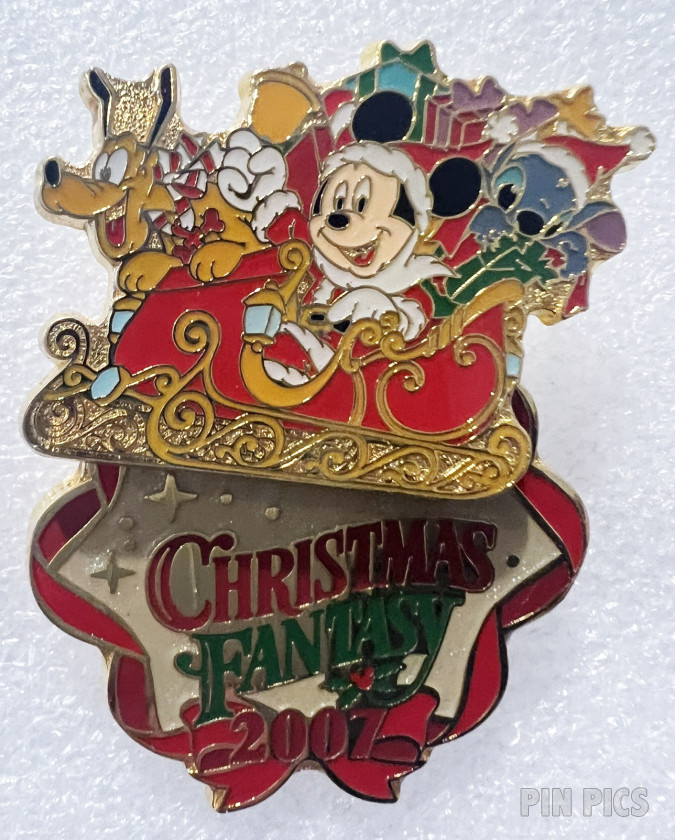 PP58187 - Japan - Mickey, Pluto and Stitch - Christmas Fantasy 2007 ...