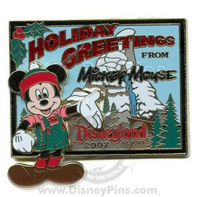 PP58063 - DLR - Mickey Mouse - 2007 Holiday Greetings from Mickey Mouse ...