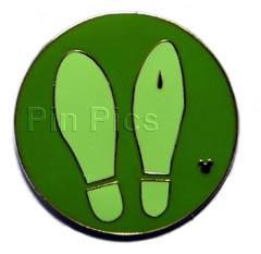 PP58593 - WDW - Goofy - Foot Prints - Hidden Mickey 2007 - 2008 - PinPics