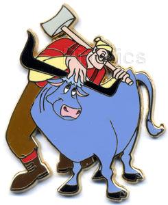 PP59539 - DS - Paul Bunyan and Babe - American Folklore - PinPics