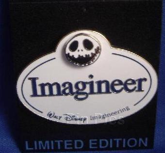 PP59895 - WDI - Cast Member - Jack Skellington Imagineer Cast Name Tag ...