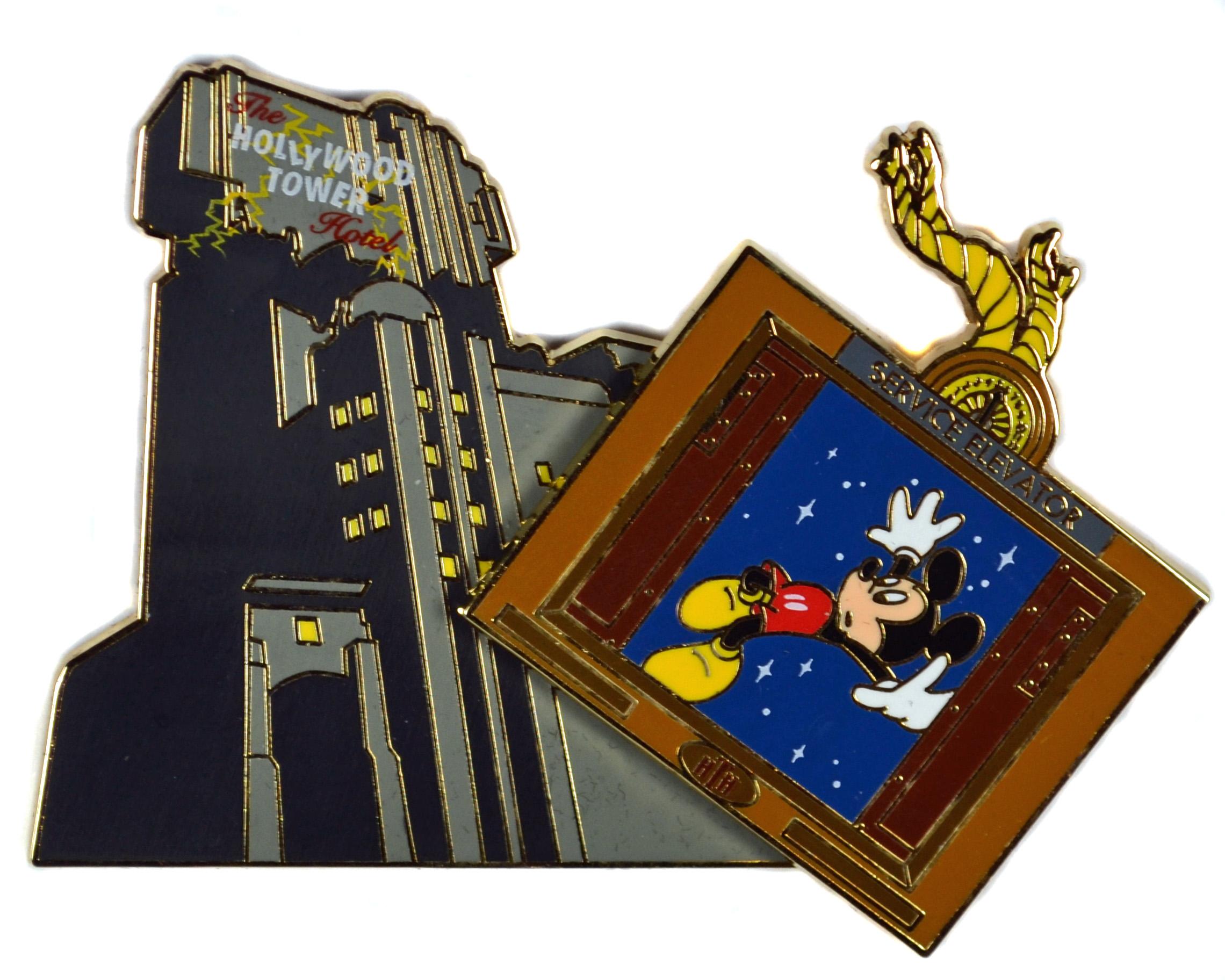 PP61294 - DLP - Mickey in Tower of Terror (Boxed Pin) - PinPics