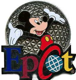 PP62215 - WDW - Epcot Logo (Mickey Mouse) - Artist Proof - PinPics