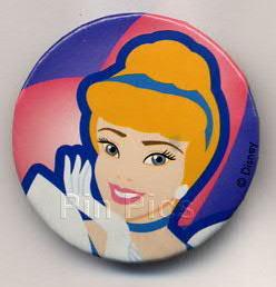 PP62813 - Button - DIS - Cinderella - PinPics