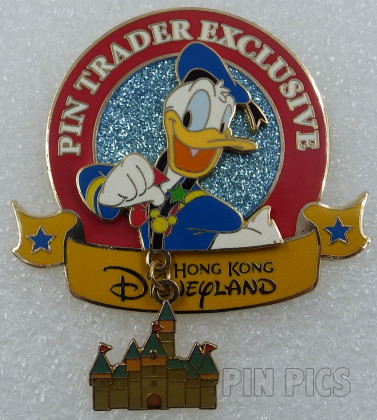 PP63980 - HKDL - Donald - Pin Trader Exclusive - Dangle - PinPics