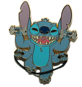 PP63736 - DSF - Stitch - Jumping Rope - Exercise Series - PinPics